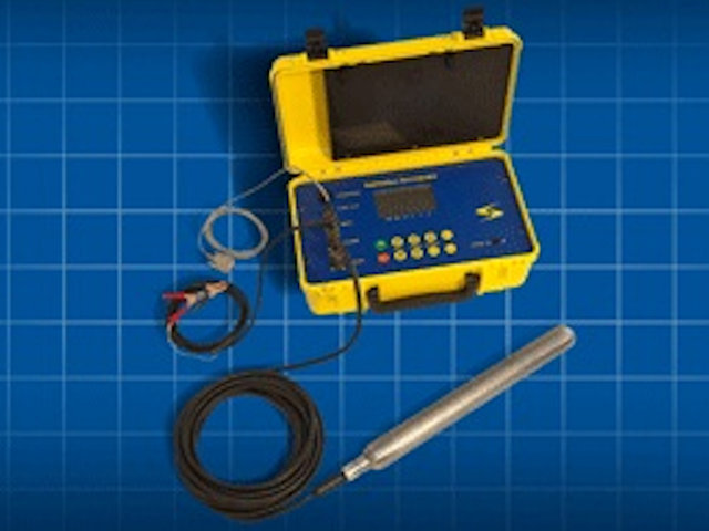 Magnetometers for land and borehole surveys. Rent Geometrics G585